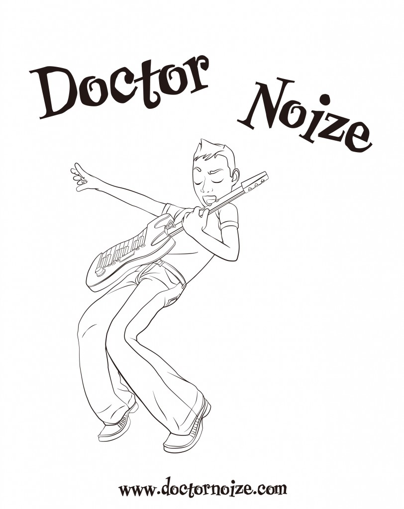 Coloring Book – Doctor Noize